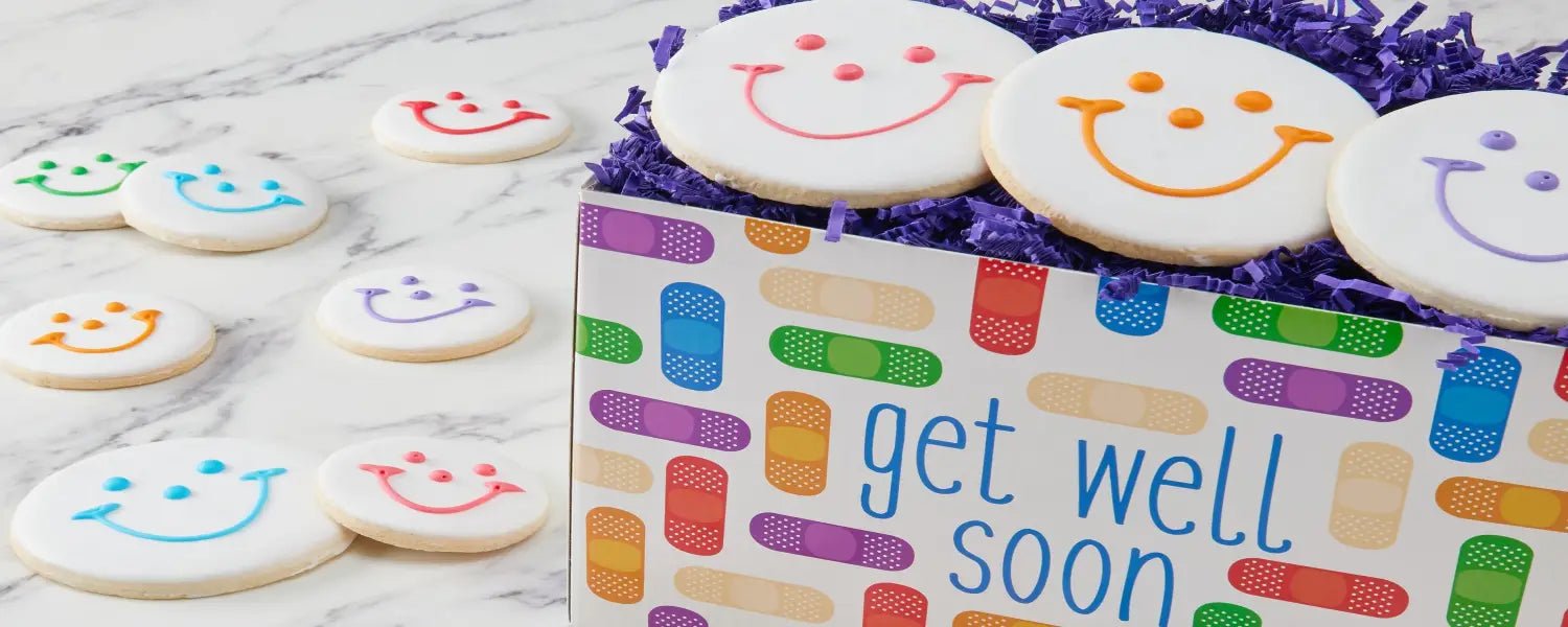 Get Well Soon Cookie Gifts — SmileyCookie.com