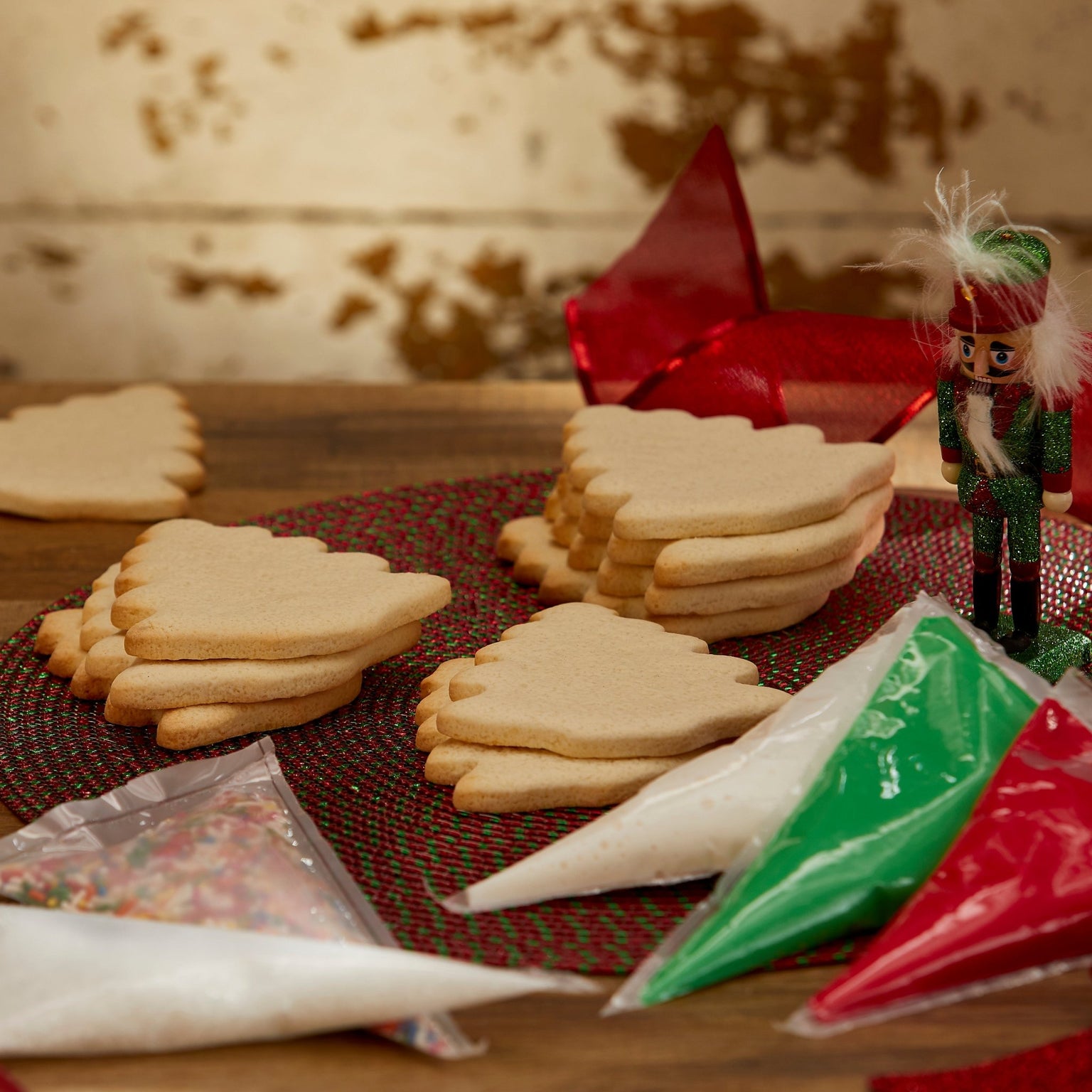 Uniced Individually Wrapped Sugar Cookies — SmileyCookie.com